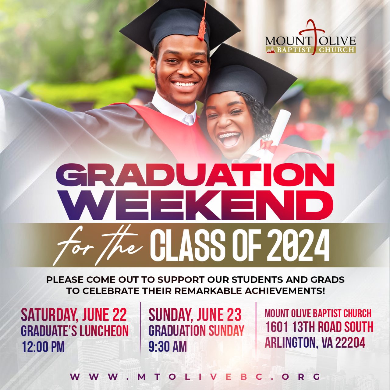 Graduation Weekend - Mt. Olive Baptist Church